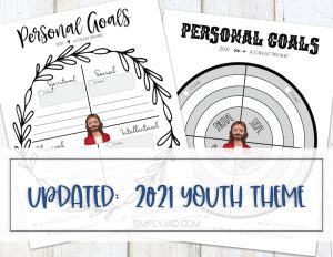 Personal Goals for Children and Youth-Plus Free Printable! - Simply JAD