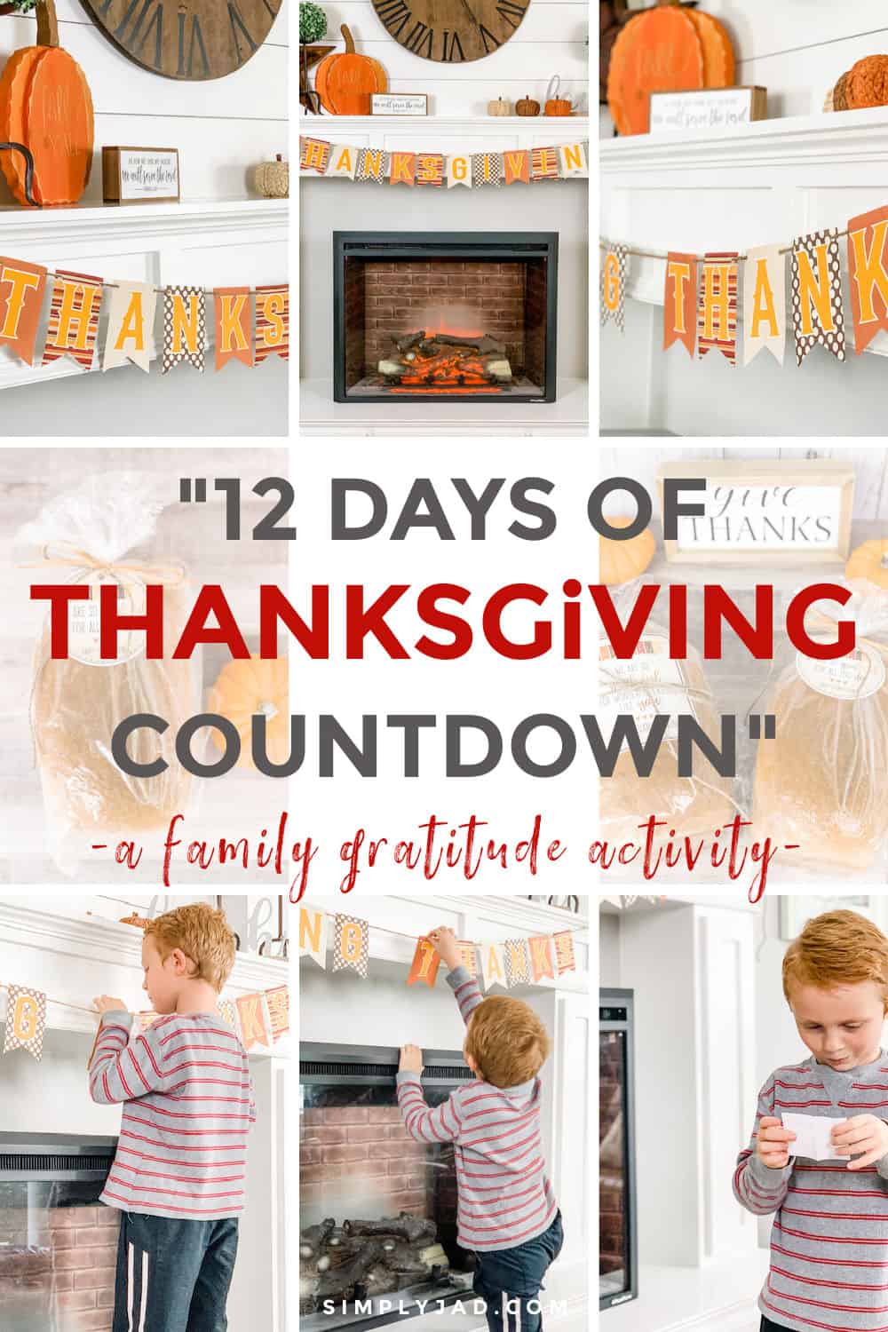 The 12 Days of Thanksgiving: A Thanksgiving Countdown - Simply JAD